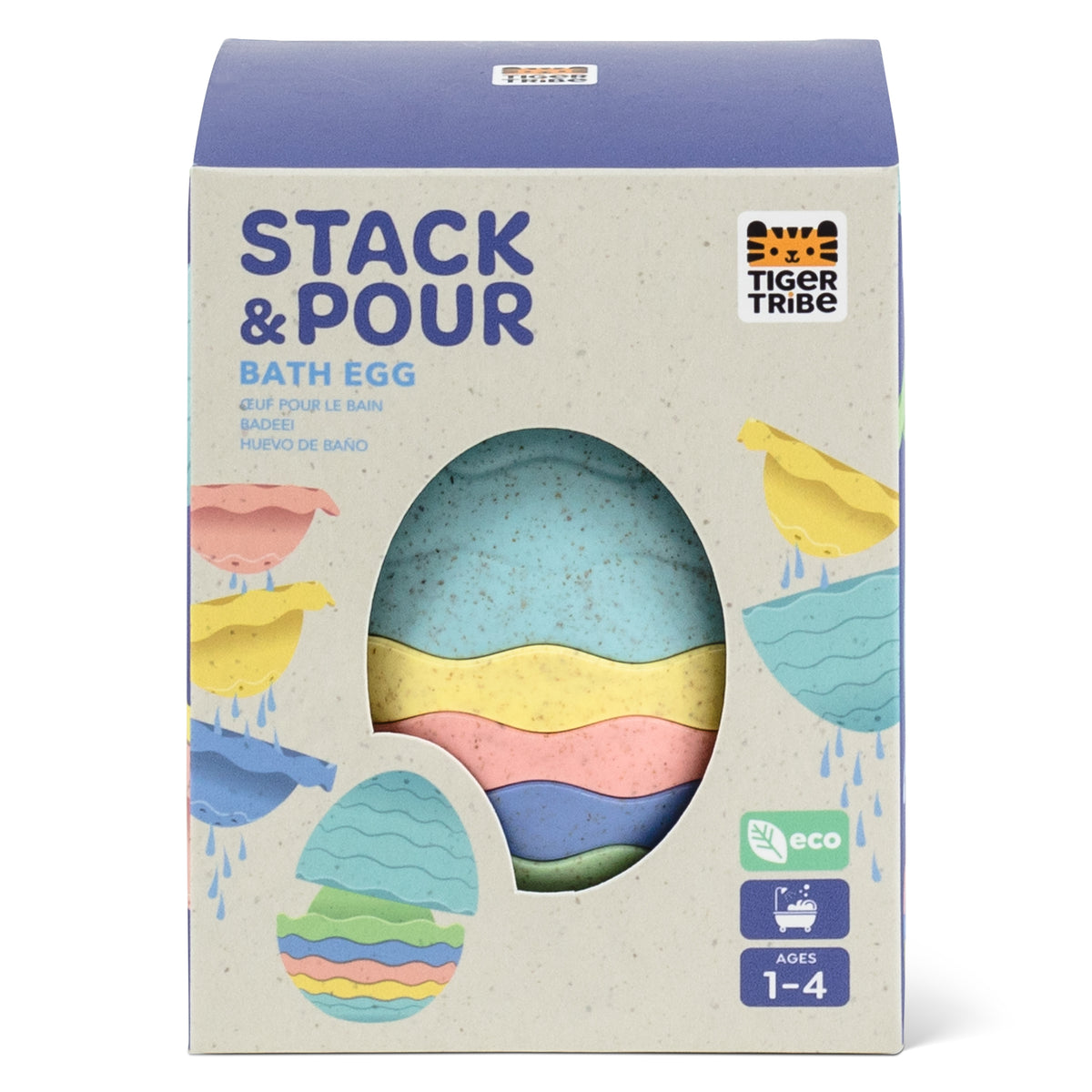 Stack & Pour Bath Egg Eco – Dizzy Toys