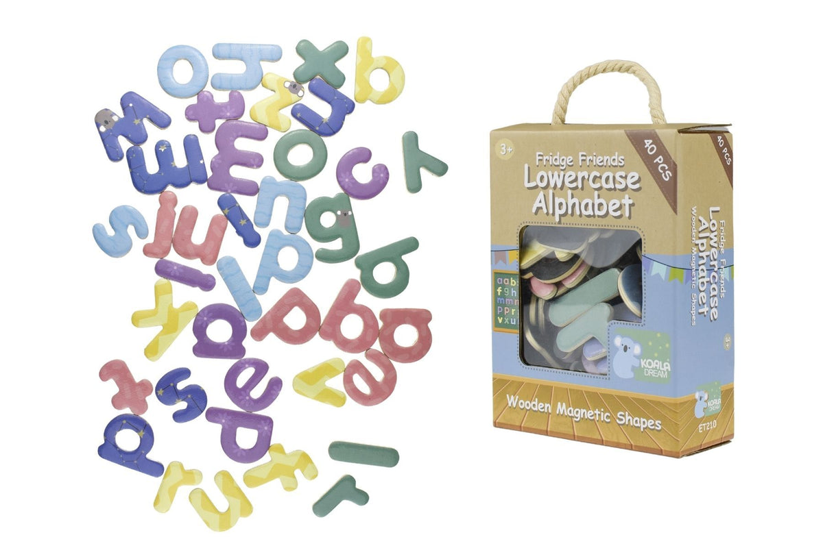 Wooden Magnets Alphabet Lowercase – Dizzy Toys