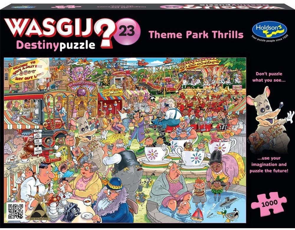 Wasgij Destiny - 23 Theme Park Thrills – Dizzy Toys