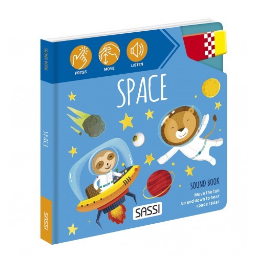 Sassi Sound Board Book Space – Dizzy Toys